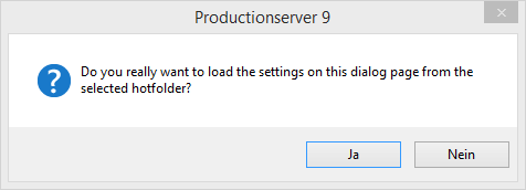 Did you know: Loading settings from Hotfolder