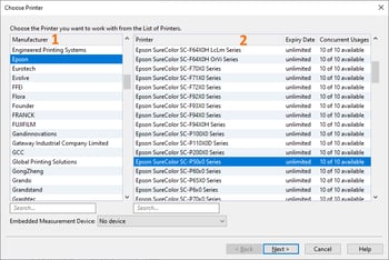 Printer setup: simple and intuitive with ColorGATE